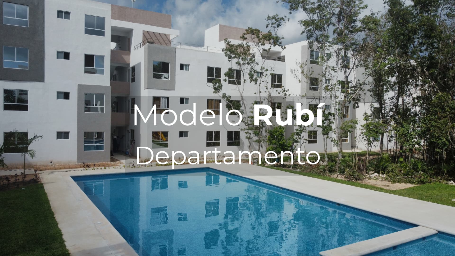 Departamentos en venta en Cancún | Modelo Rubí